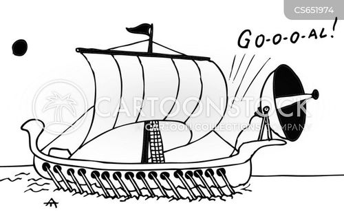 Trireme Cartoons and Comics - funny pictures from CartoonStock