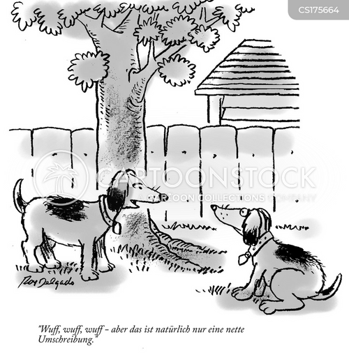 Cartoons und Karikaturen mit Sprachen