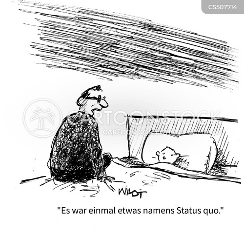 Cartoons und Karikaturen mit Status Quo