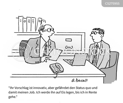 Cartoons und Karikaturen mit Status Quo