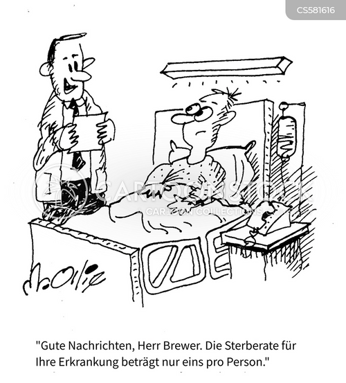 Cartoons und Karikaturen mit Tod