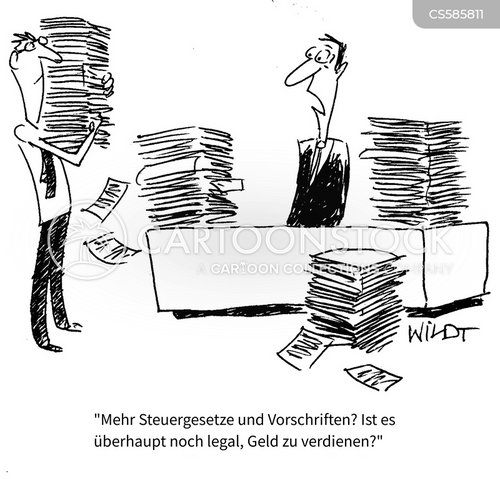 Cartoons und Karikaturen mit Regeln