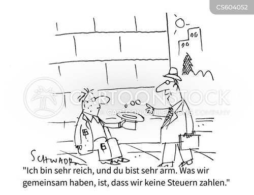 Cartoons und Karikaturen mit Reich