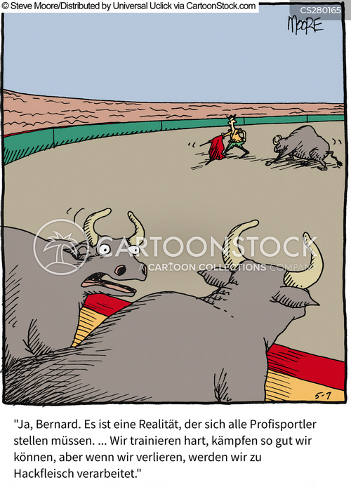 Cartoons und Karikaturen mit Professionelle Sportler