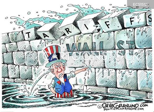 Tariffs Cartoons and Comics - funny pictures from CartoonStock