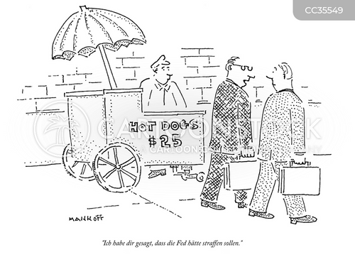 Cartoons und Karikaturen mit Bratwurst