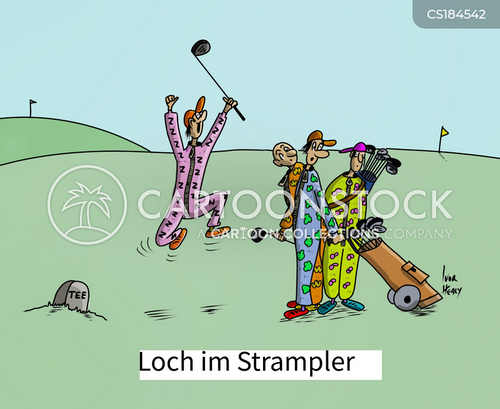 Cartoons und Karikaturen mit Holes-in-one