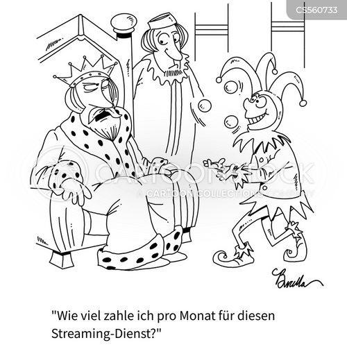 Cartoons und Karikaturen mit Streaming