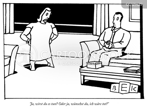 Cartoons und Karikaturen mit Passive Aggression