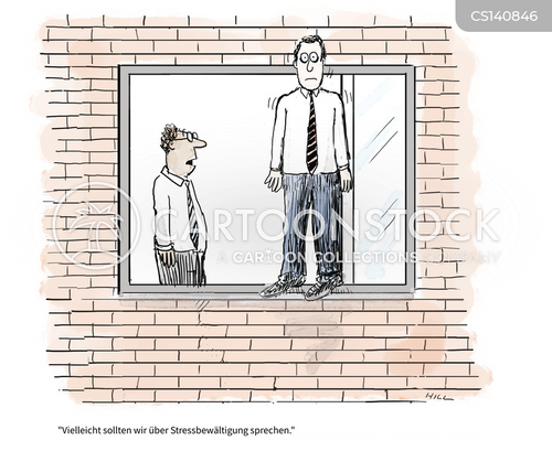 Cartoons und Karikaturen mit Psychische Belastung