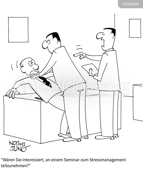 Cartoons Zum Stressmanagement