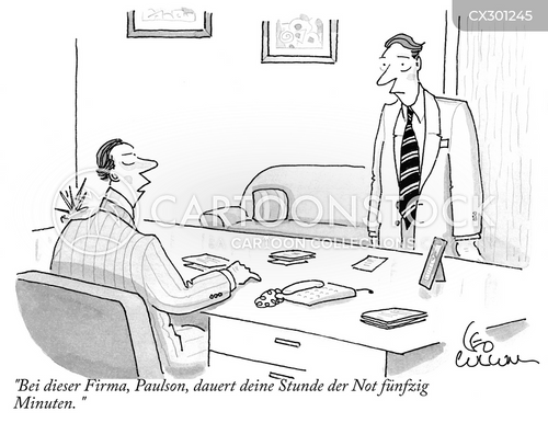 Cartoons und Karikaturen mit Arbeitsplatzberatung
