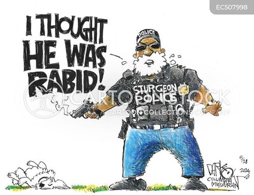 Sturgeon Police Officer Cartoons and Comics - funny pictures from ...