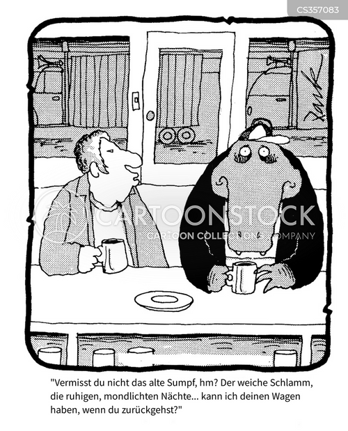 Cartoons und Karikaturen mit Den Sumpf Vermissen