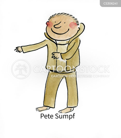 Cartoons und Karikaturen mit Pete