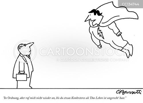 Cartoons und Karikaturen mit Um Hilfe Rufen