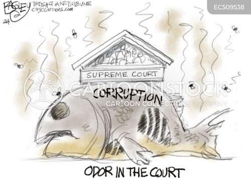 Aquatic Corruption Cartoons and Comics - funny pictures from CartoonStock