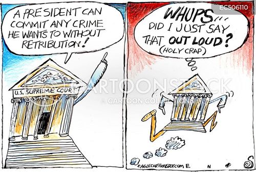 Maga On Maga Crime Cartoons and Comics - funny pictures from CartoonStock