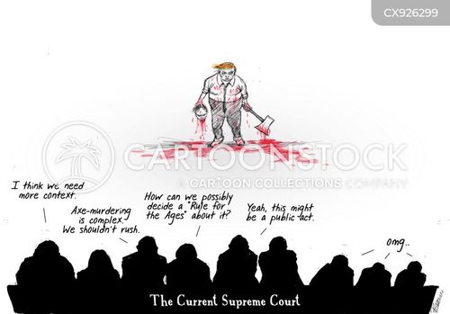 Us Supreme Court Cartoons and Comics - funny pictures from CartoonStock