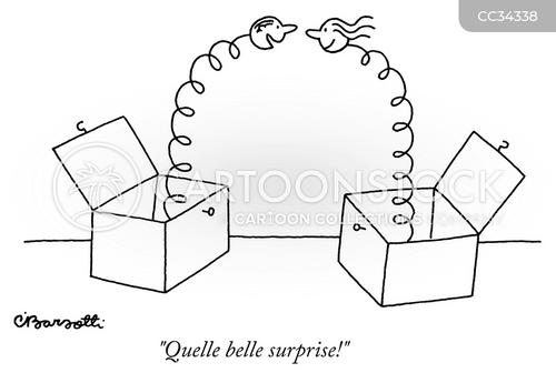 Dessins humoristique et caricaturés avec Facteur De Surprise