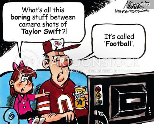 Travis Kelce Cartoons and Comics - funny pictures from CartoonStock
