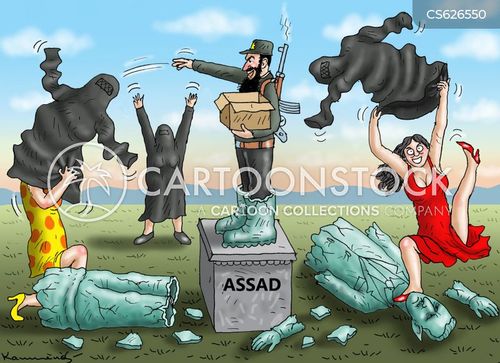 Fallen Regime Cartoons and Comics - funny pictures from CartoonStock