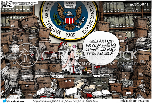 Dessins humoristique et caricaturés avec Archives Nationales