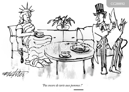 Dessins humoristique et caricaturés avec Fête Nationale