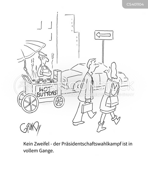 Cartoons und Karikaturen mit Wahl 96