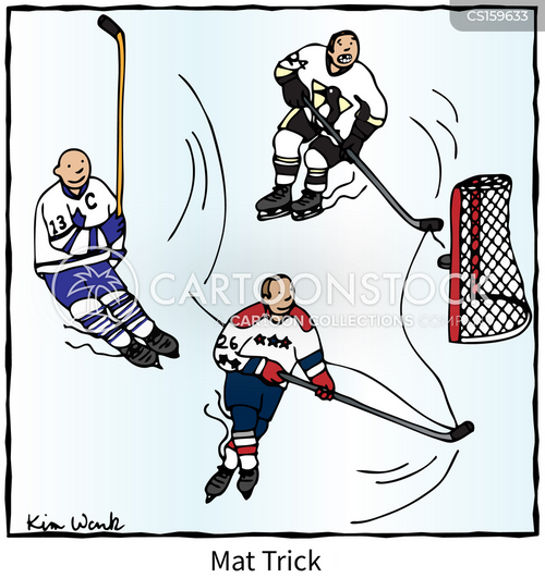 Cartoons und Karikaturen mit Drei Tore