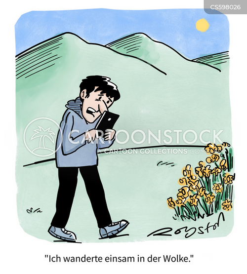 Cartoons und Karikaturen mit William Wordsworth