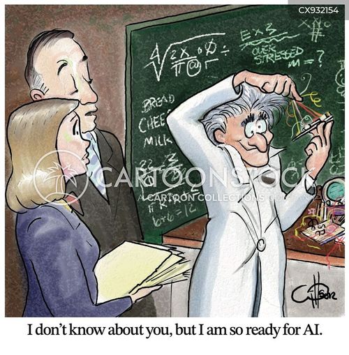 Embracing Technology Cartoons and Comics - funny pictures from CartoonStock