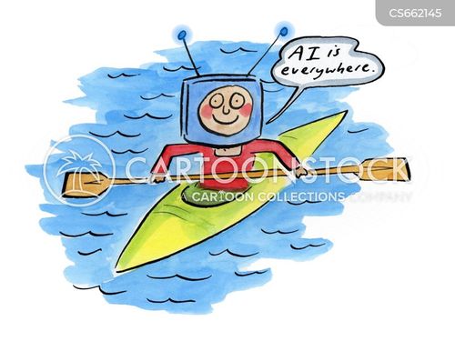 Ai Is Everywhere Cartoons and Comics - funny pictures from CartoonStock