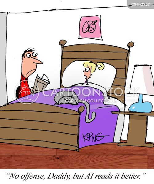 Family Reading Time Cartoons and Comics - funny pictures from CartoonStock