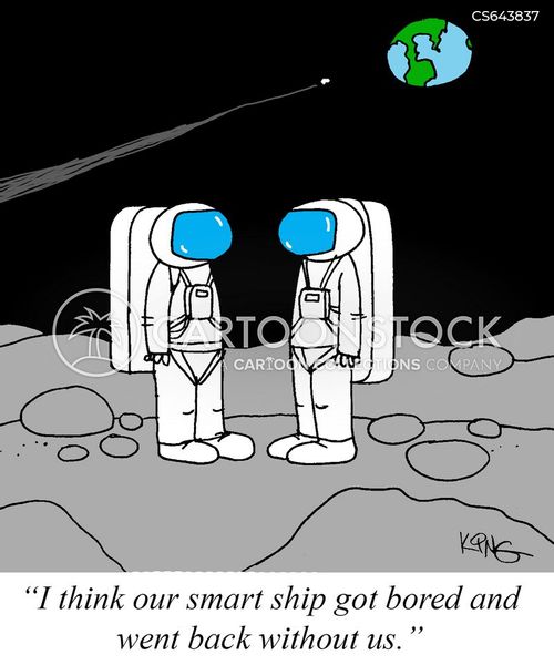 Moonscape Cartoons and Comics - funny pictures from CartoonStock