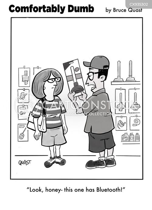 Bluetooth Cartoons and Comics - funny pictures from CartoonStock