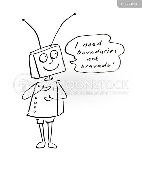 Boundaries Not Bravado Cartoons and Comics - funny pictures from ...