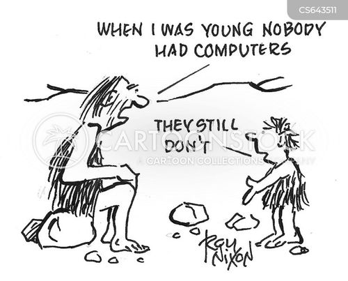 Stoneage Cartoons and Comics - funny pictures from CartoonStock