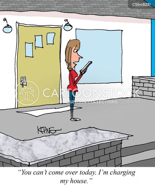 Charging The House Cartoons and Comics - funny pictures from CartoonStock