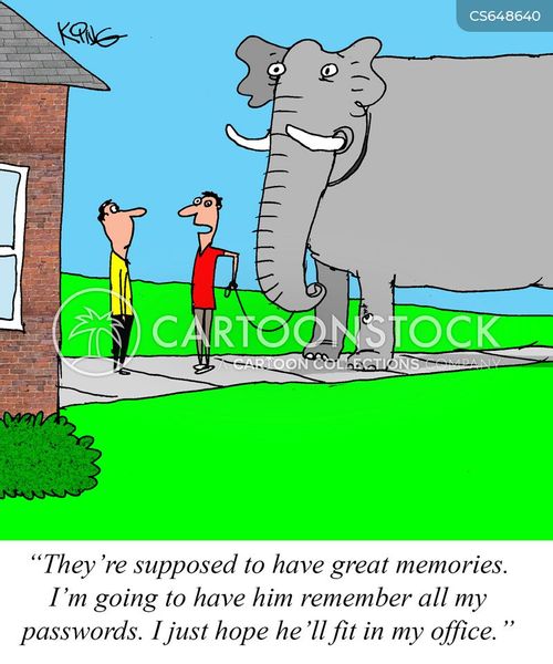 Password Fatigue Cartoons and Comics - funny pictures from CartoonStock
