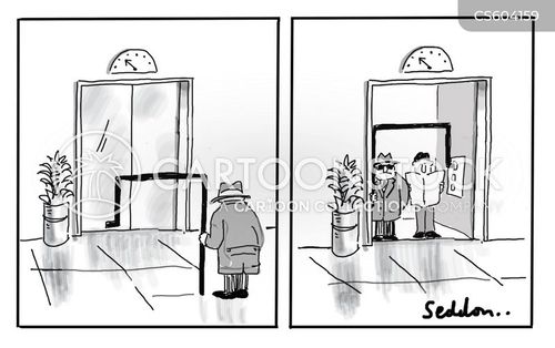 Elevator Buttons Cartoons and Comics - funny pictures from CartoonStock