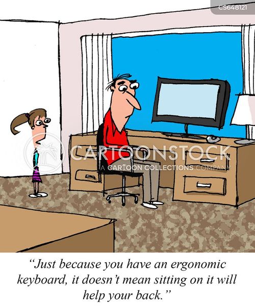 Workplace Ergonomics Cartoons and Comics - funny pictures from CartoonStock