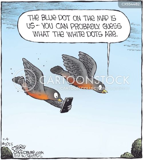 Gps Map Cartoons and Comics - funny pictures from CartoonStock