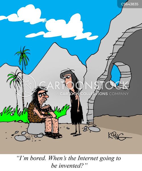 Pre-internet World Cartoons and Comics - funny pictures from CartoonStock