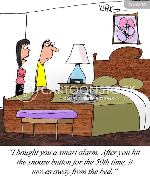 Alarm Cartoons and Comics - funny pictures from CartoonStock