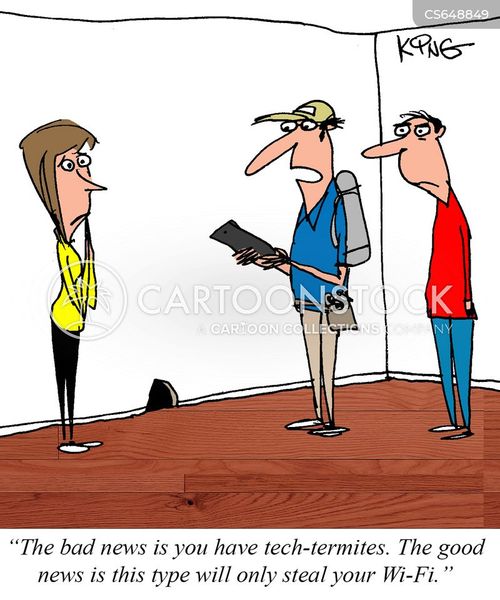 Tech-termites Cartoons and Comics - funny pictures from CartoonStock