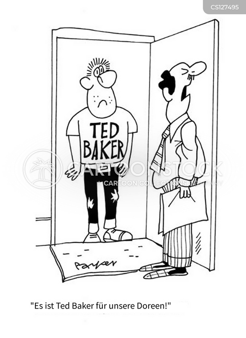 Cartoons und Karikaturen mit Ted Baker