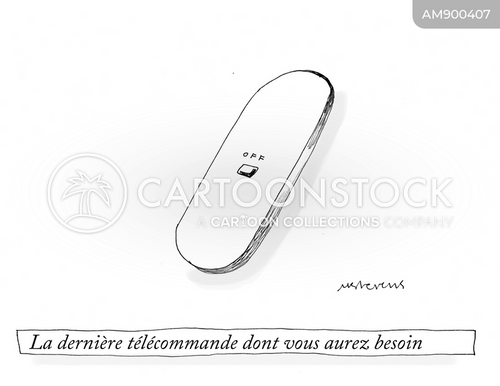 Dessins humoristique et caricaturés avec Contrôleurs De Télécommande
