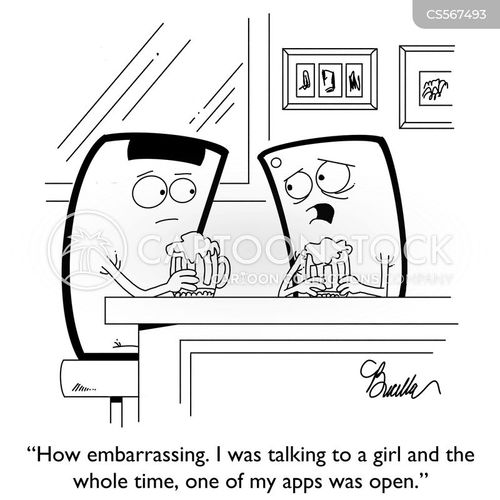 Embarrassing Mistake Cartoons and Comics - funny pictures from CartoonStock