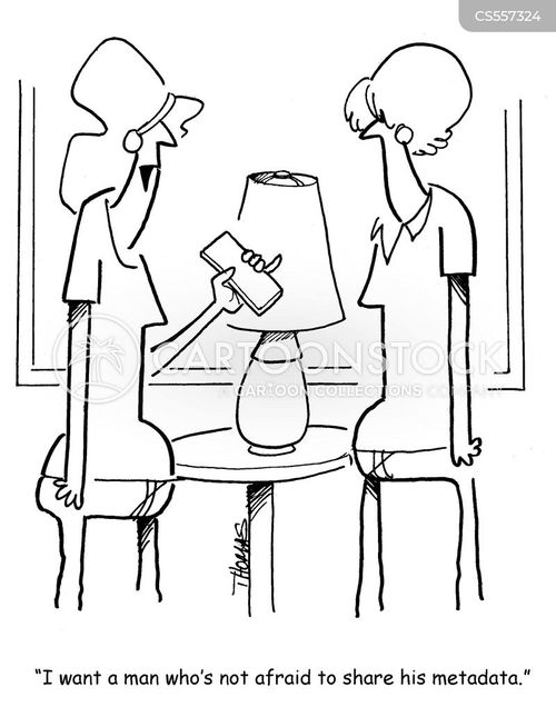 Metadata Cartoons and Comics - funny pictures from CartoonStock